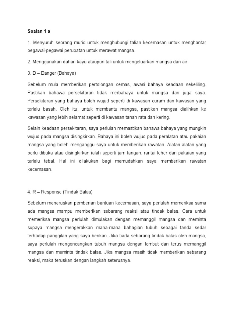 GKK Ujian Esei 1 | PDF