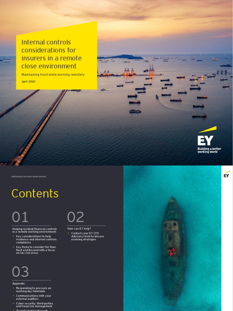 Ey Insurance Maintaining Internal Controls and Trust While Remote ...