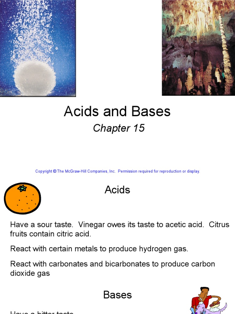 Chapter 15 Acids and Bases | PDF | Acid | Ph