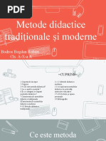 Metode Moderne de Predare | PDF