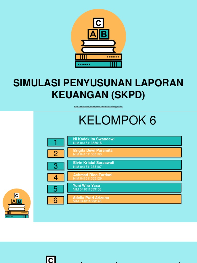 Kelompok 6 - Simulasi Penyusunan Laporan Keuangan (SKPD) | PDF