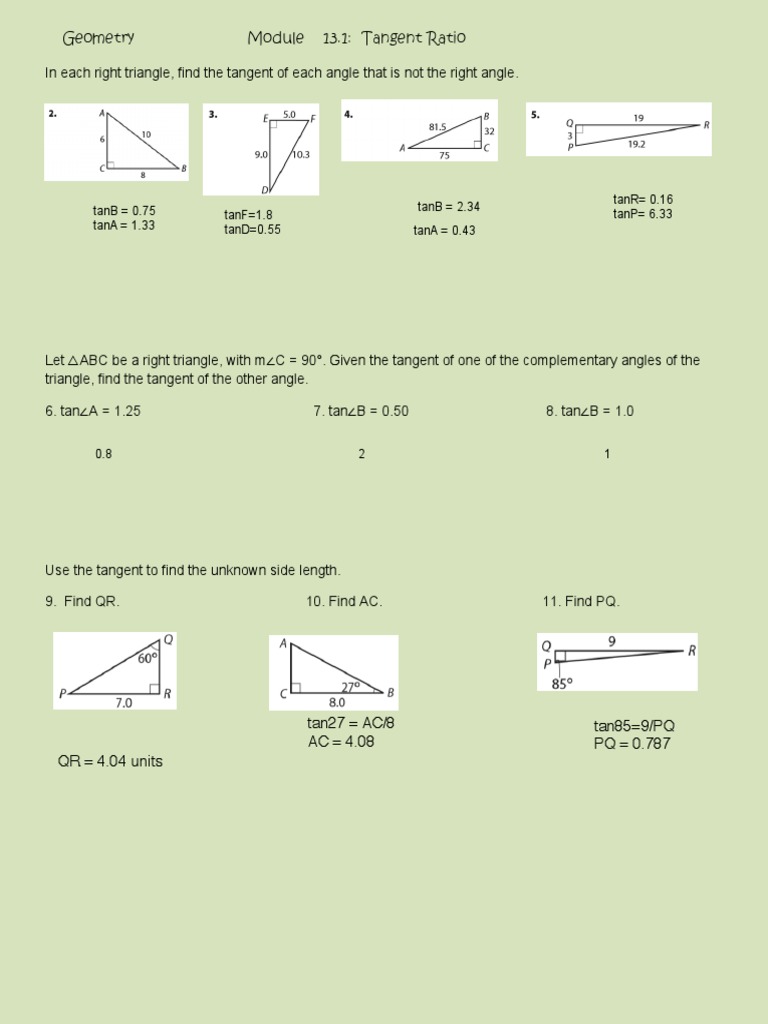 Algebra 2 - 13.1 and 2 | PDF | Trigonometric Functions | Sine