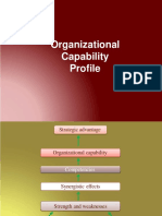 Organizational Capability Profiles Explained | PDF | Business | Marketing