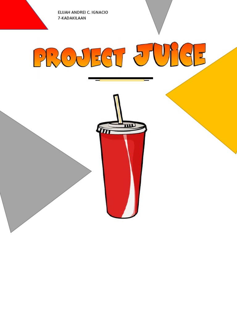 Printed Advertisement of Healthy Drink | PDF