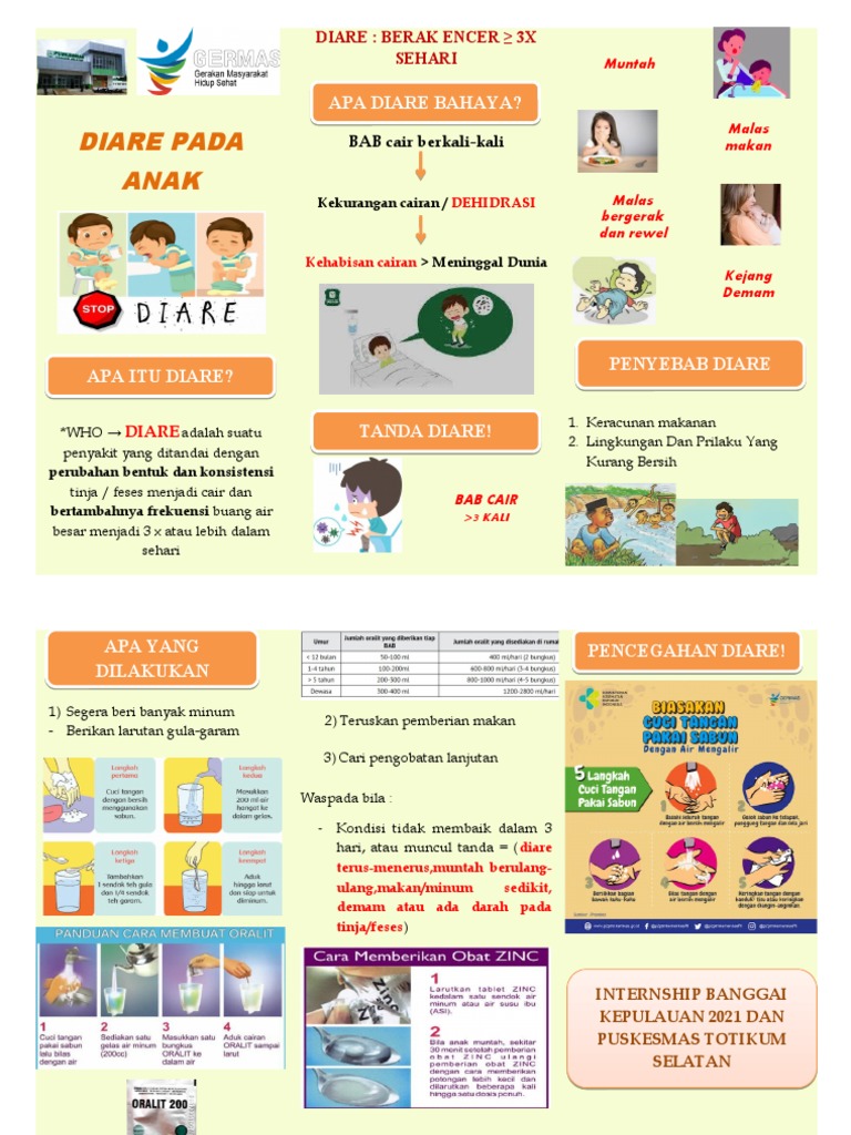 Leaflet Diare | PDF