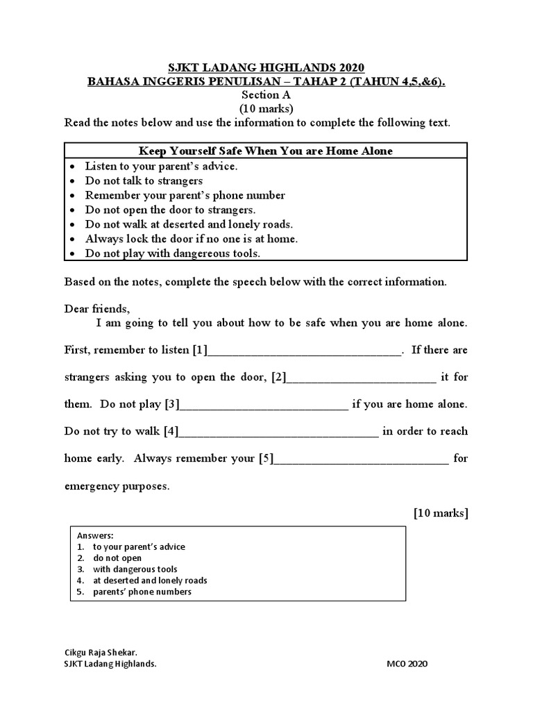 Mco Worksheets | PDF