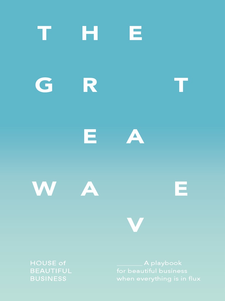 The Great Wave Playbook | PDF | Grief | Startup Company