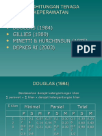 Cara Perhitungan Jumlah Dan Kategori Tenaga Keperawatan Metode Douglas ...