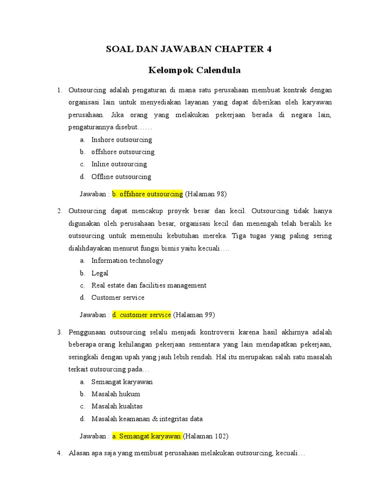 PSSI Chapter 4 | PDF | Komputer