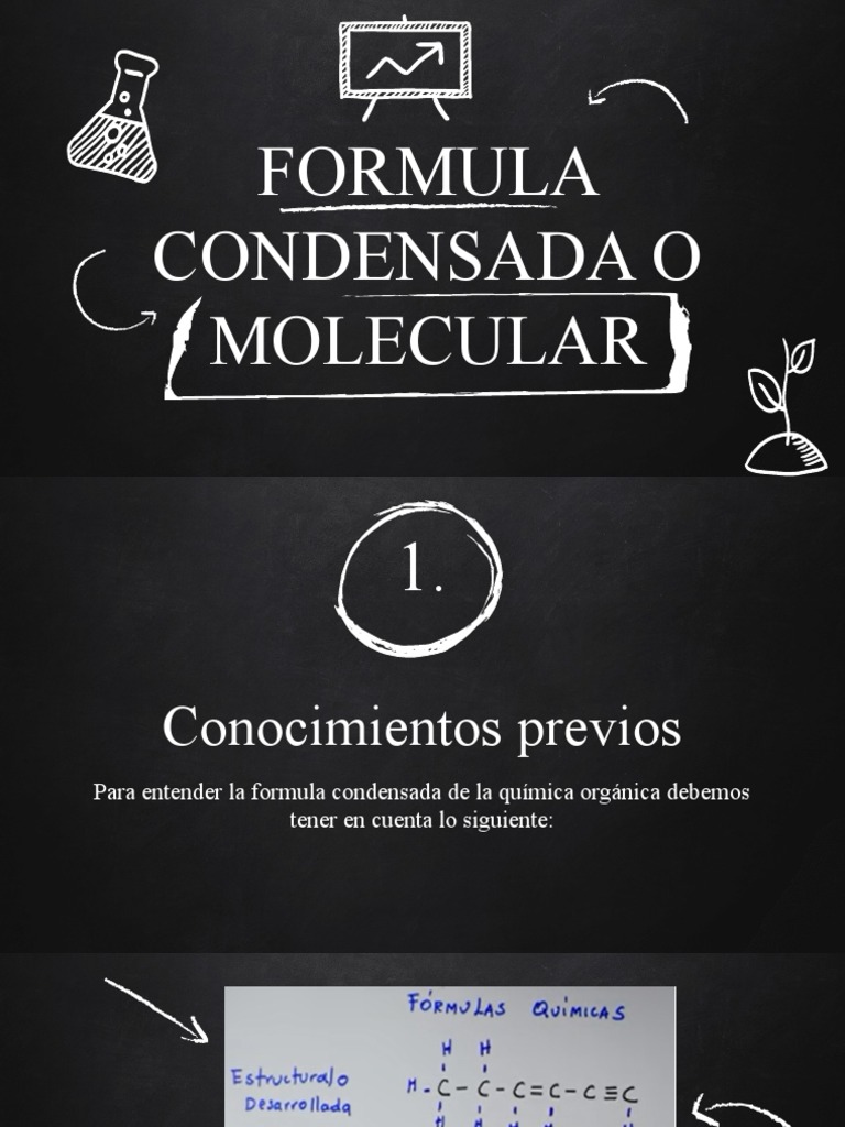 Formula Condensada | PDF | Ciencia y matemáticas