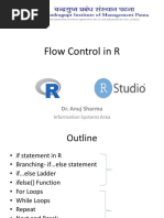 Control Statements in R | PDF | Control Flow | Software Development