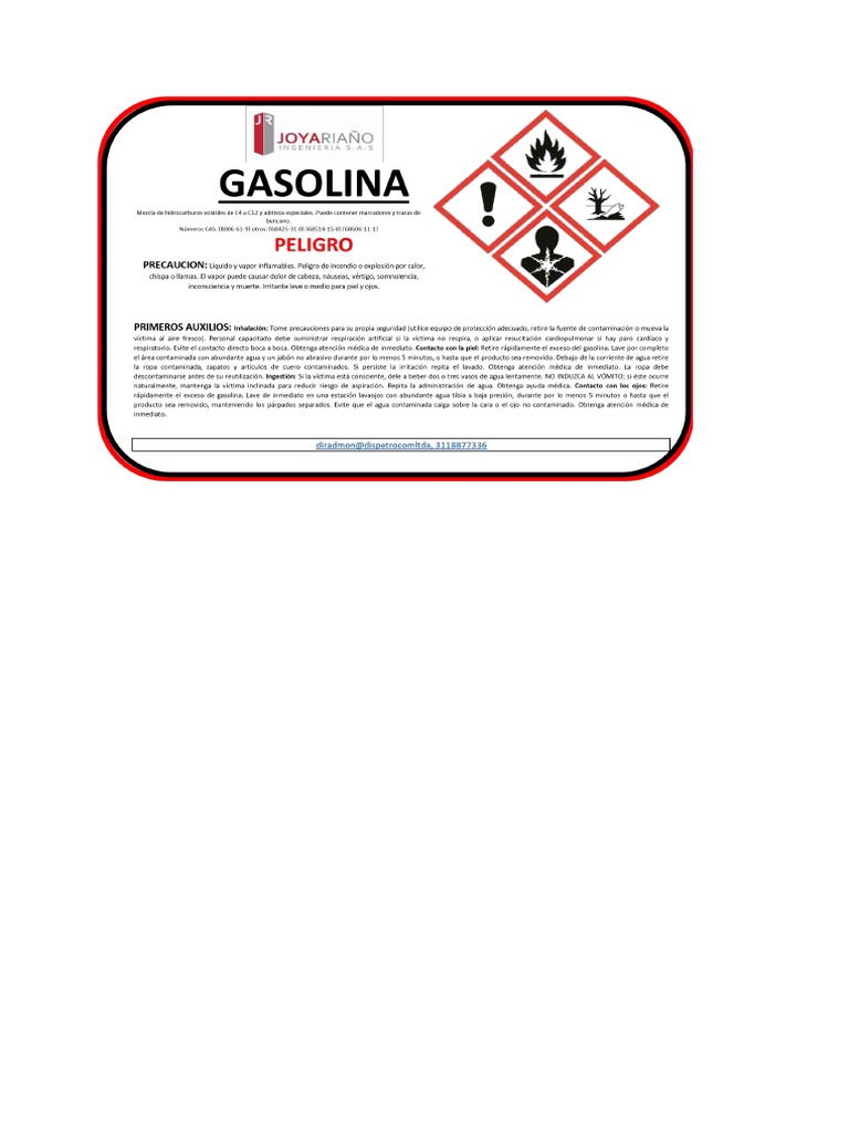 Etiqueta Sga 2 | PDF