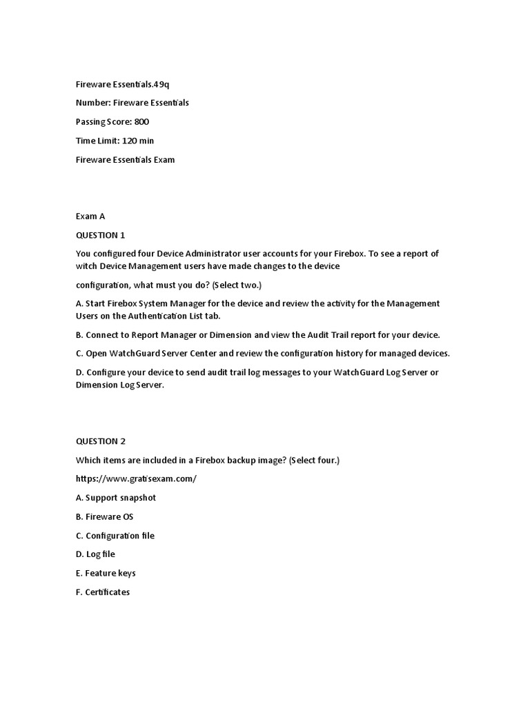 Questões - WG Exam | PDF | Proxy Server | Port (Computer Networking)