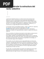 Protocolo de Inspeccion de Racks de Almacenamiento | PDF | Tecnología