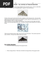 Peppered Moth Population Simulation Game | PDF