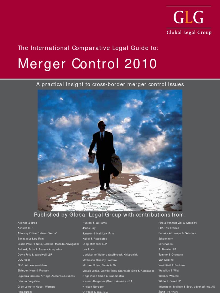 Merger Control 2010: The International Comparative Legal Guide To | PDF ...