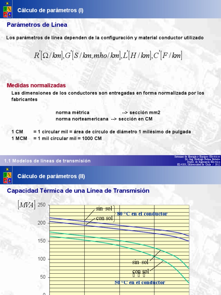 Parámetros y Cálculos en Líneas de Transmisión | PDF | Línea de ...