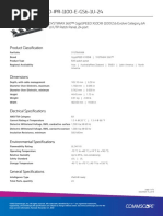 Commscope Cat6A UTP PATCH PANEL, 24port 760237046 | PDF | Home & Garden ...