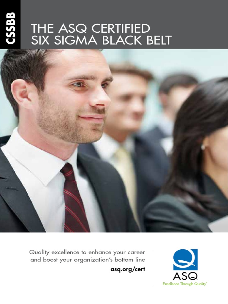 The Asq Certified Six Sigma Black Belt | PDF | Design For Six Sigma ...