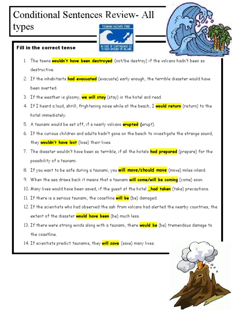 GRAMMAR 1 UNIT 8 Conditionals-123 | PDF