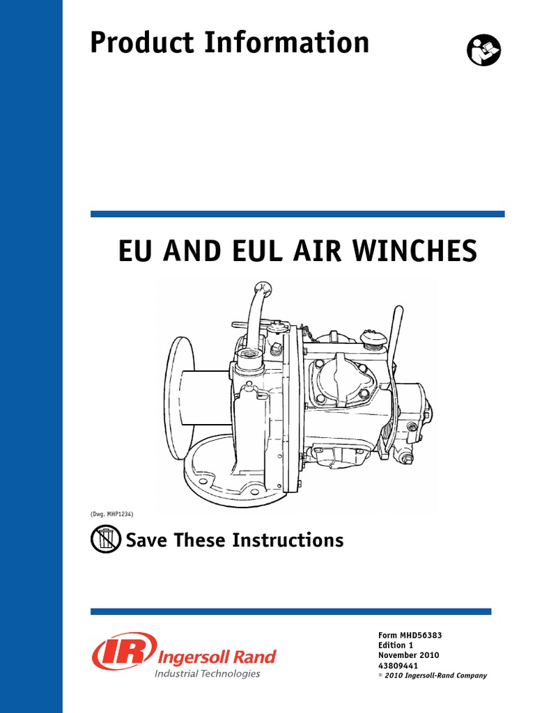 Winch, Racking Board (EUAB) Product Information Manual | PDF | Clutch ...