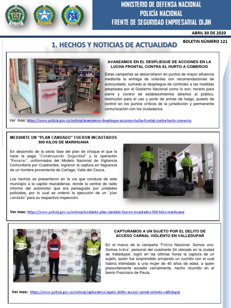 Boletin Informativo Policial | PDF | Trucos de confianza | Policía