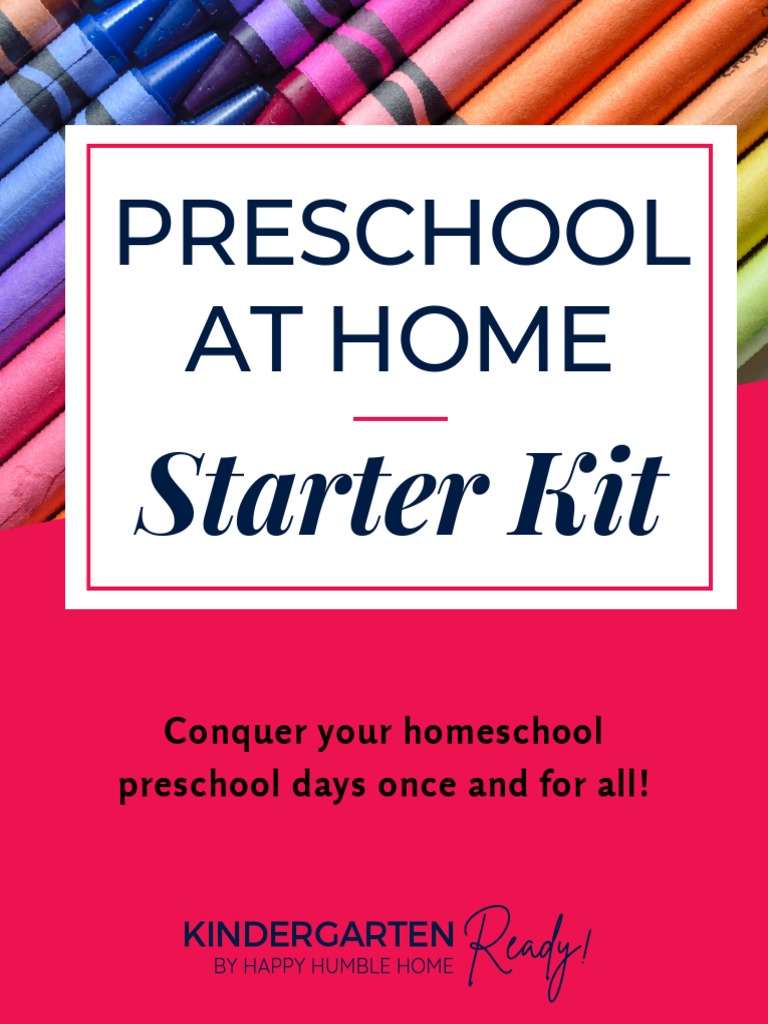 Preschool at Home Starter Kit 2021 | PDF | Preschool | Kindergarten