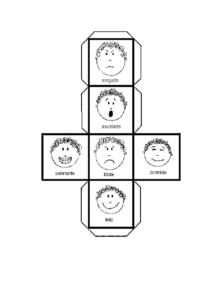 Dado de Emociones | PDF