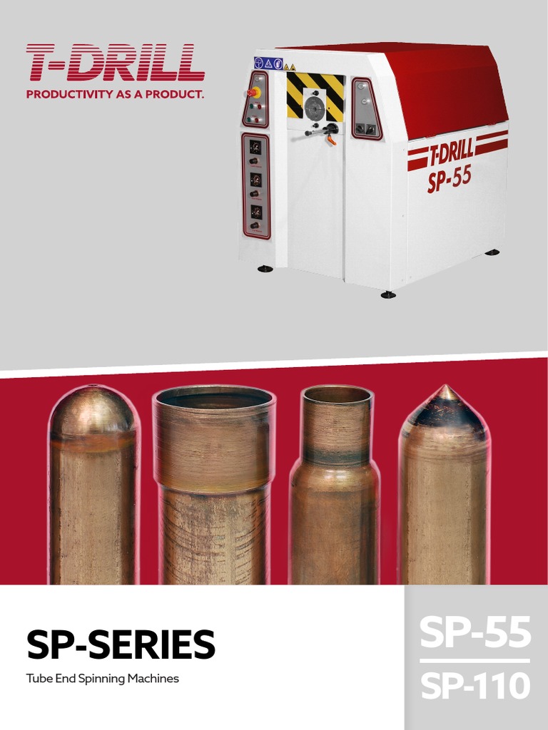 Sp-Series: Tube End Spinning Machines | PDF | Pipe (Fluid Conveyance ...
