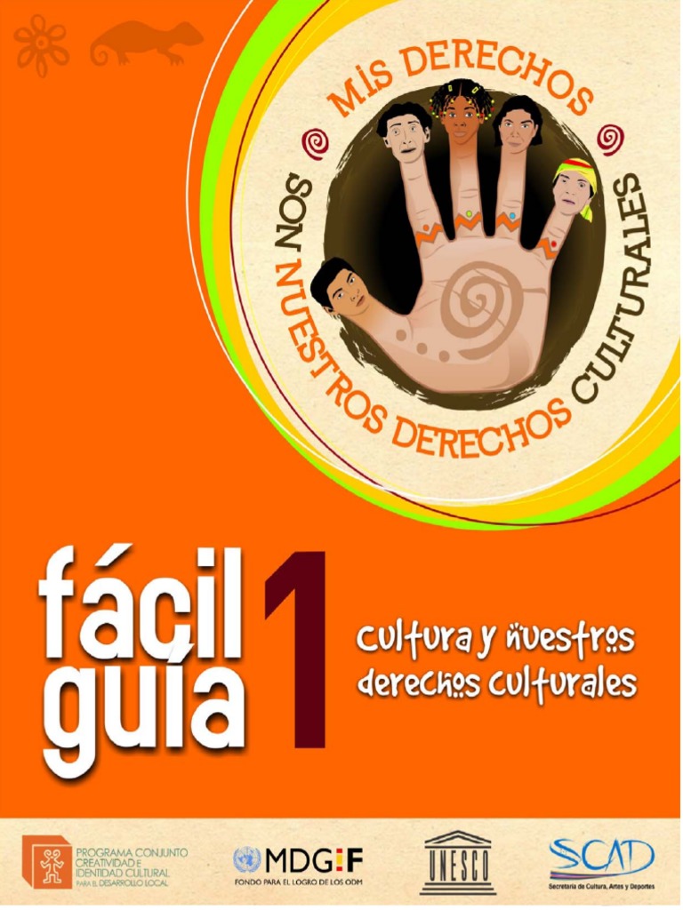 Guía 1 - Cultura y Nuestros Derechos Culturales - UNESCO | PDF