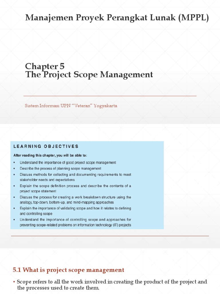 WBS Principles in Project Scope Management | PDF | Information Technology Management | Systems ...