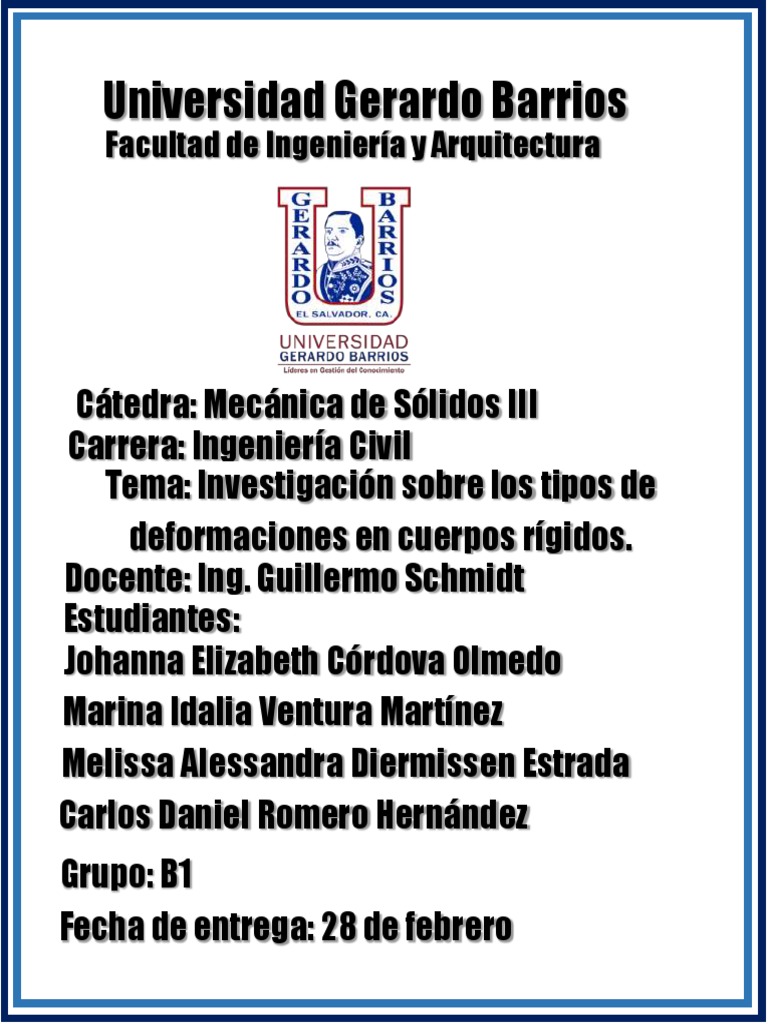 Tipos de Deformaciones en Materiales | PDF | Elasticidad (Física) | Rigidez