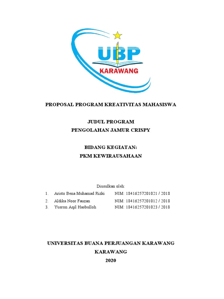 Contoh Laporan PKM | PDF