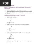 WORKSHEET 2 PRACTICAL GEOMETRY CLASS 6 | PDF