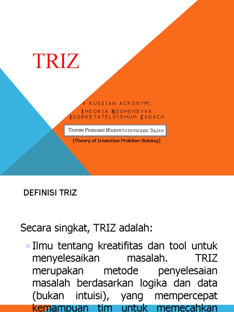 Triz | PDF