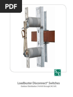 Specifications: S&C Loadbuster Disconnect Switches | PDF | Washer ...