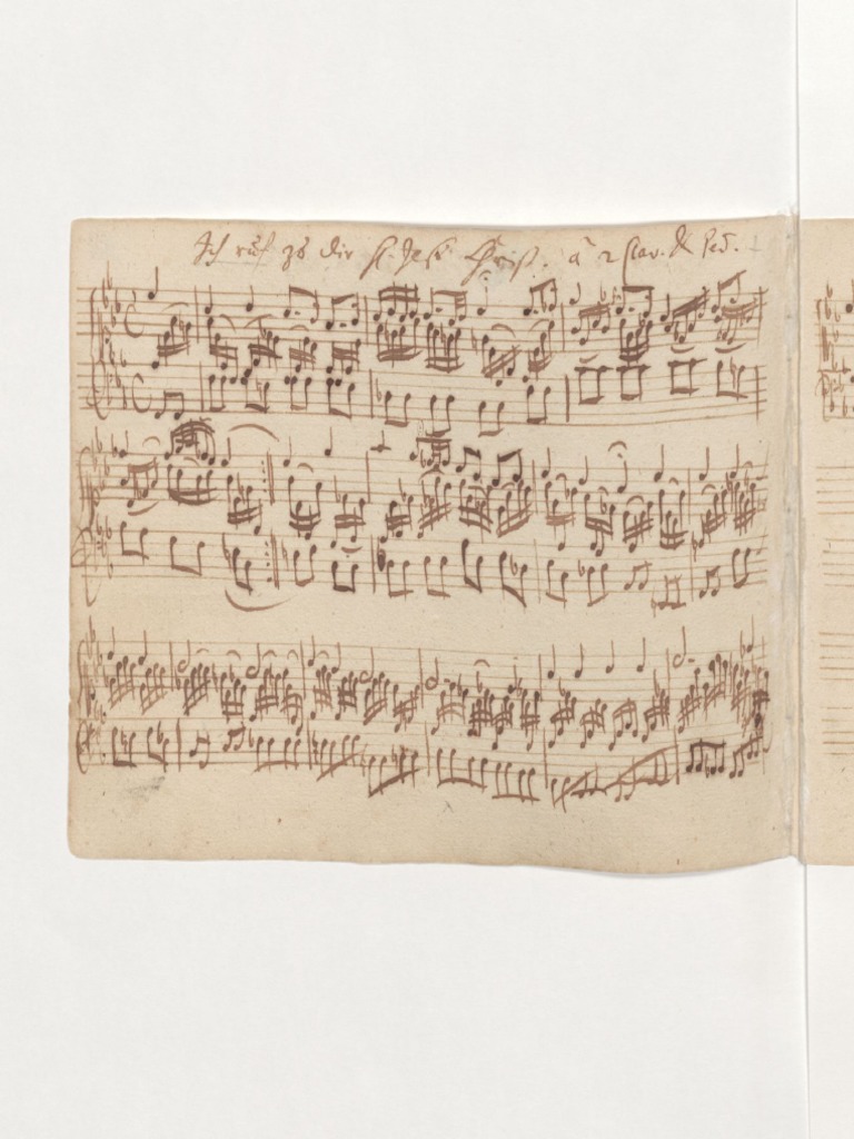 Bach Chorale Prelude BWV 639 Original IMSLP | PDF