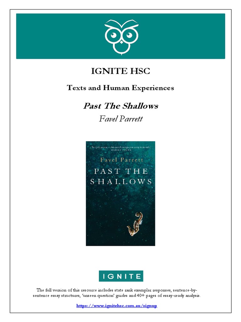 Past the Shallows: HSC Study Guide | PDF | Idea | Languages