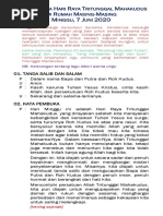 Tata Ibadat Sabda Katolik Tanpa Imam | PDF