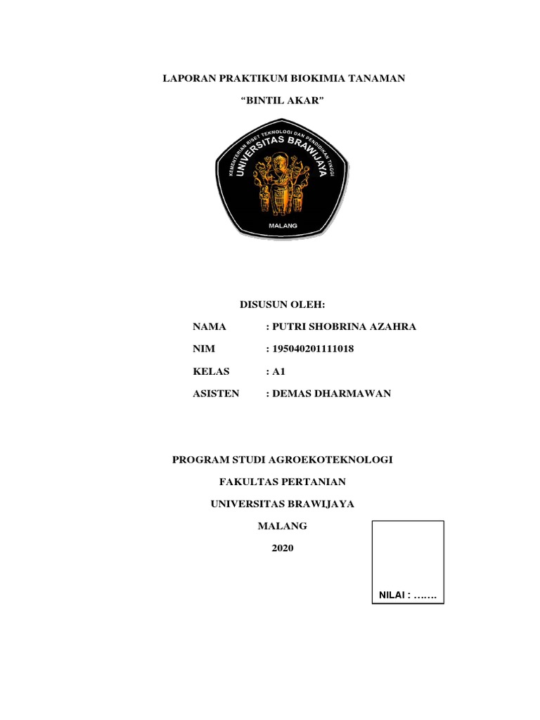 Ciri dan Fiksasi Nitrogen Bintil Akar | PDF