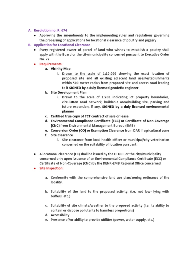 Guidelines for Establishing Poultry and Piggery Farms: Requirements ...