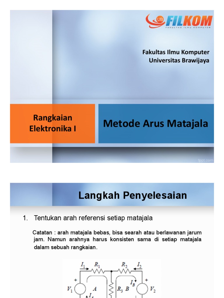 Metode Arus Matajala - PPT (Compatibility Mode) | PDF
