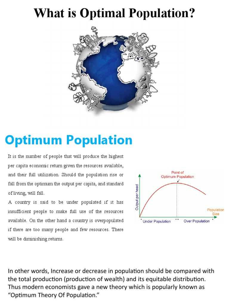 What Is Optimal Population? | PDF | Mathematical Optimization | Wealth