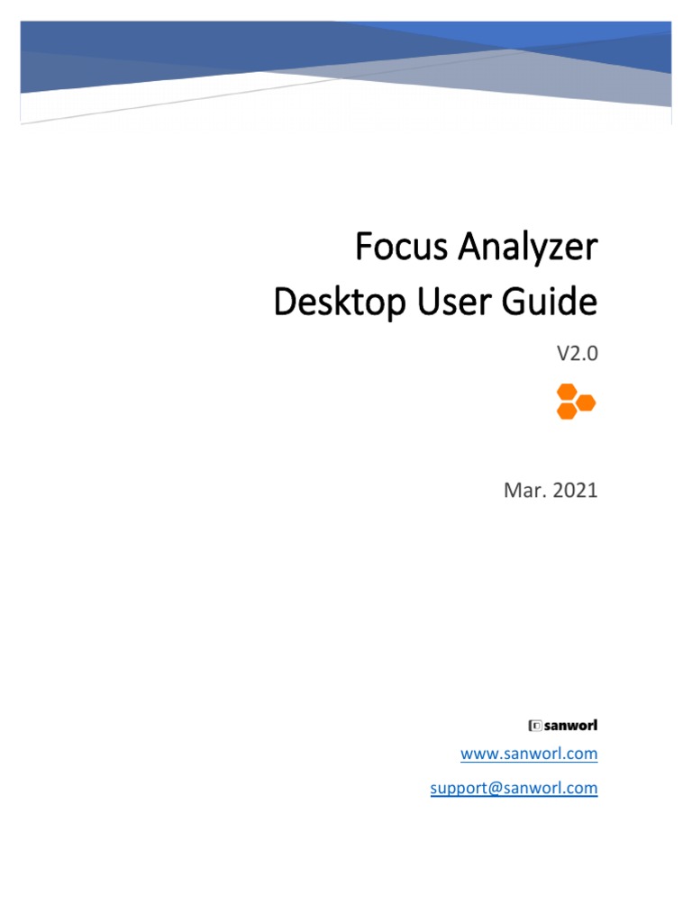Focus Analyzer - Desktop - UserGuide | PDF | Computer Cluster | Postgre Sql