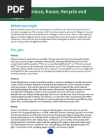 3Rs Worksheet | PDF