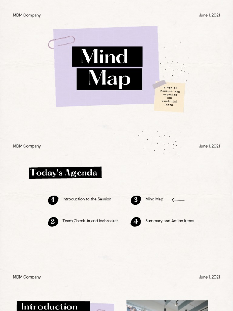 Papercraft Mindmap Brainstorm Presentation | PDF | Cognition ...
