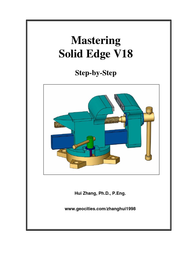 Mastering Solid Edge V18: Step-by-Step | PDF | Metal Fabrication | Screw