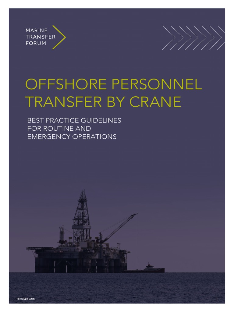 Offshore Personnel Transfer Best Practices | PDF | Crane (Machine ...