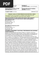 Sped Action Plan For Learners With Special Needs | PDF | Teachers ...