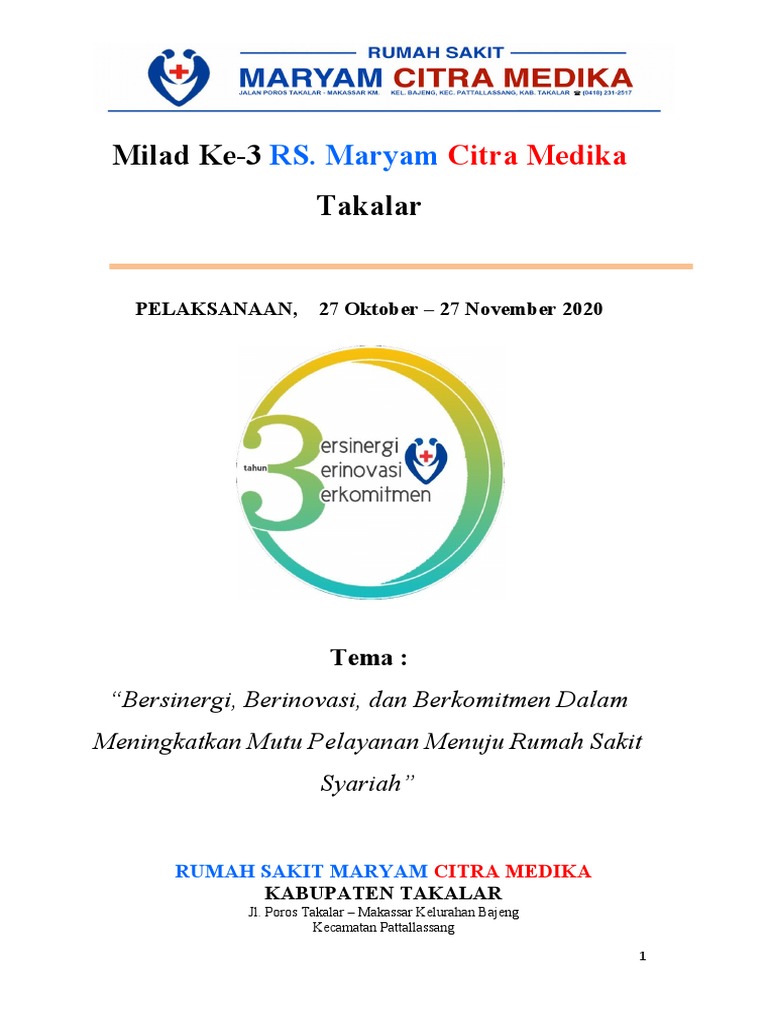 PROJECT PROPOSAL Undangan | PDF